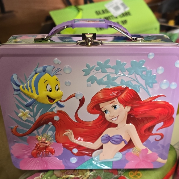 Disney | Other | Disney Purple And Red Little Mermaid Lunch Box | Poshmark